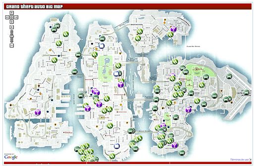 Mapa De La Ciudad De Liberty En Gta Así Es Liberty City En GTA 5